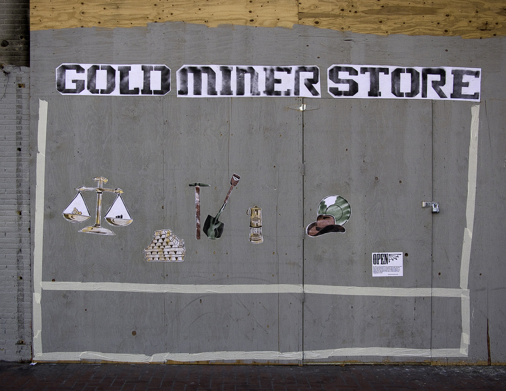 NOW OPEN: "Gold Miner Store" | Uptown Almanac