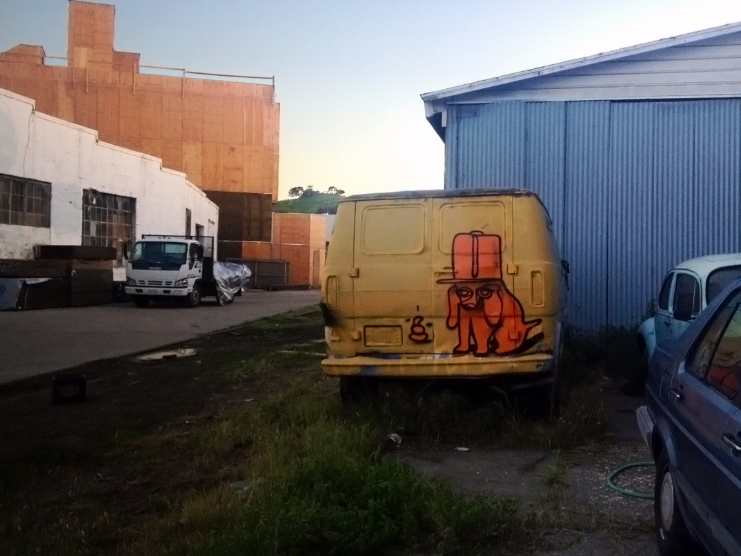 Shitty Van Art | Uptown Almanac