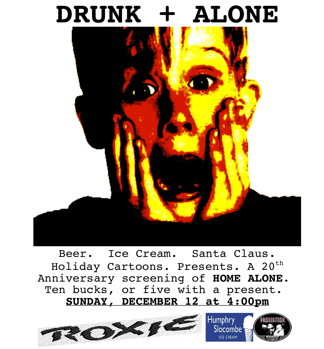 Watch Home Alone. Drunk! In Public! With Ice Cream! | Uptown Almanac