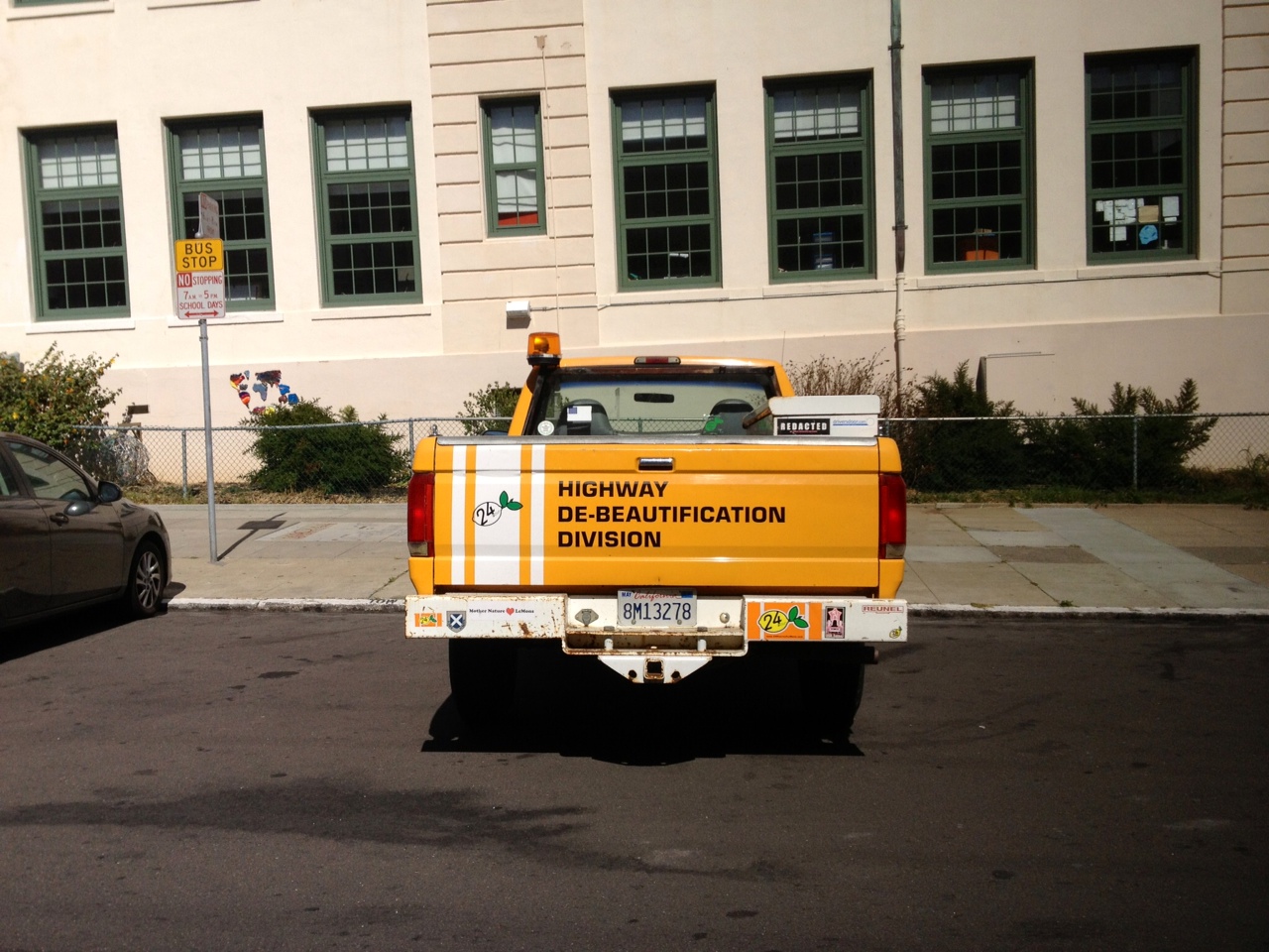 Highway Hillbilly Makes Rare Curbside Appearance In Local Bus Stop ...