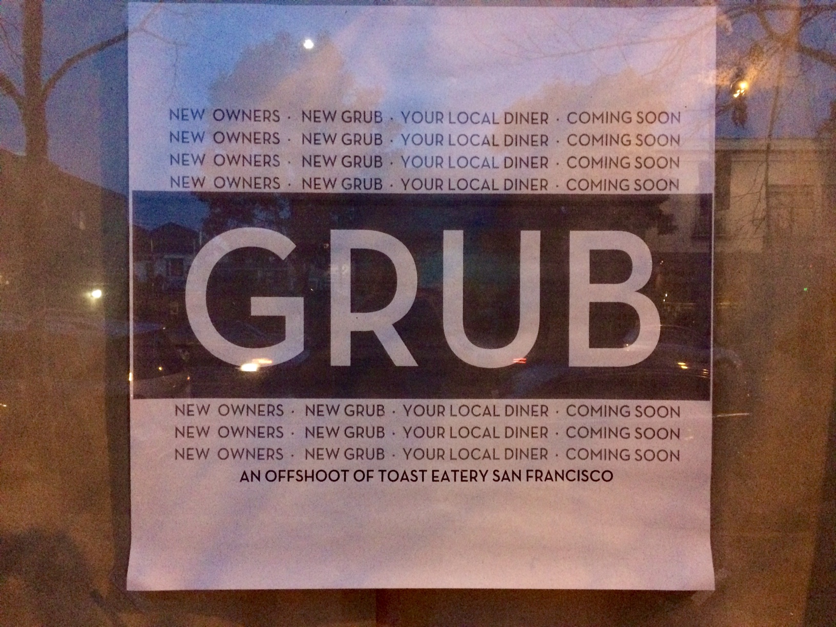 Grub Reinventing Itself as "Your Local Diner" | Uptown Almanac