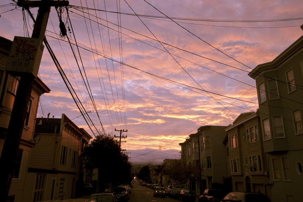 How About That Sunset Yesterday? | Uptown Almanac