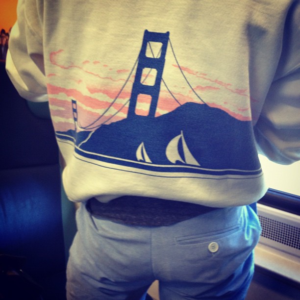 Celebrate the Golden Gate Bridge's 75th Birthday By Rocking Sweatshirts ...