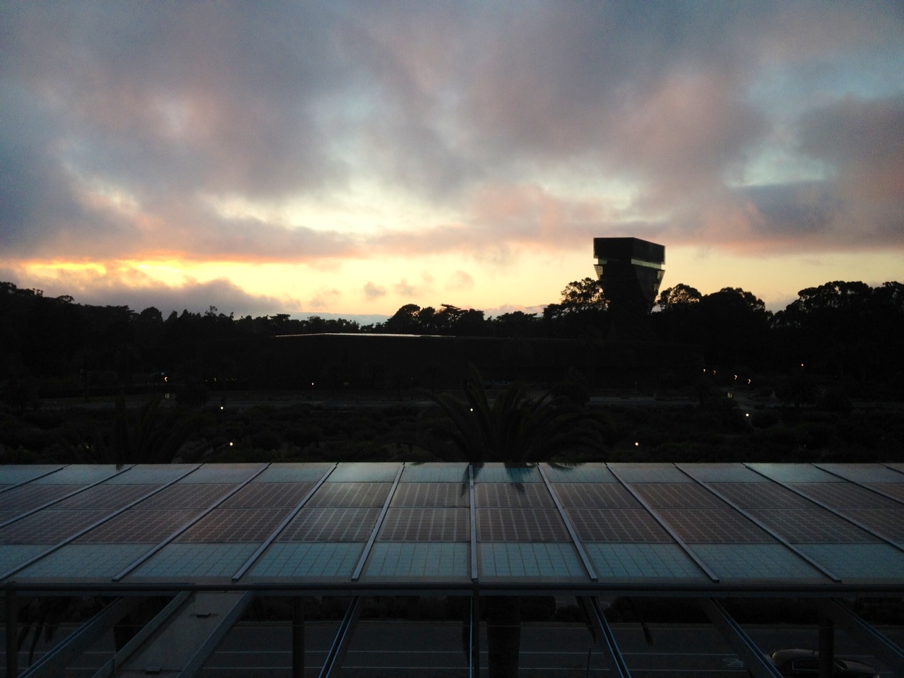 The Sunset From the Academy of Sciences Roof is Pretttty Nice | Uptown ...